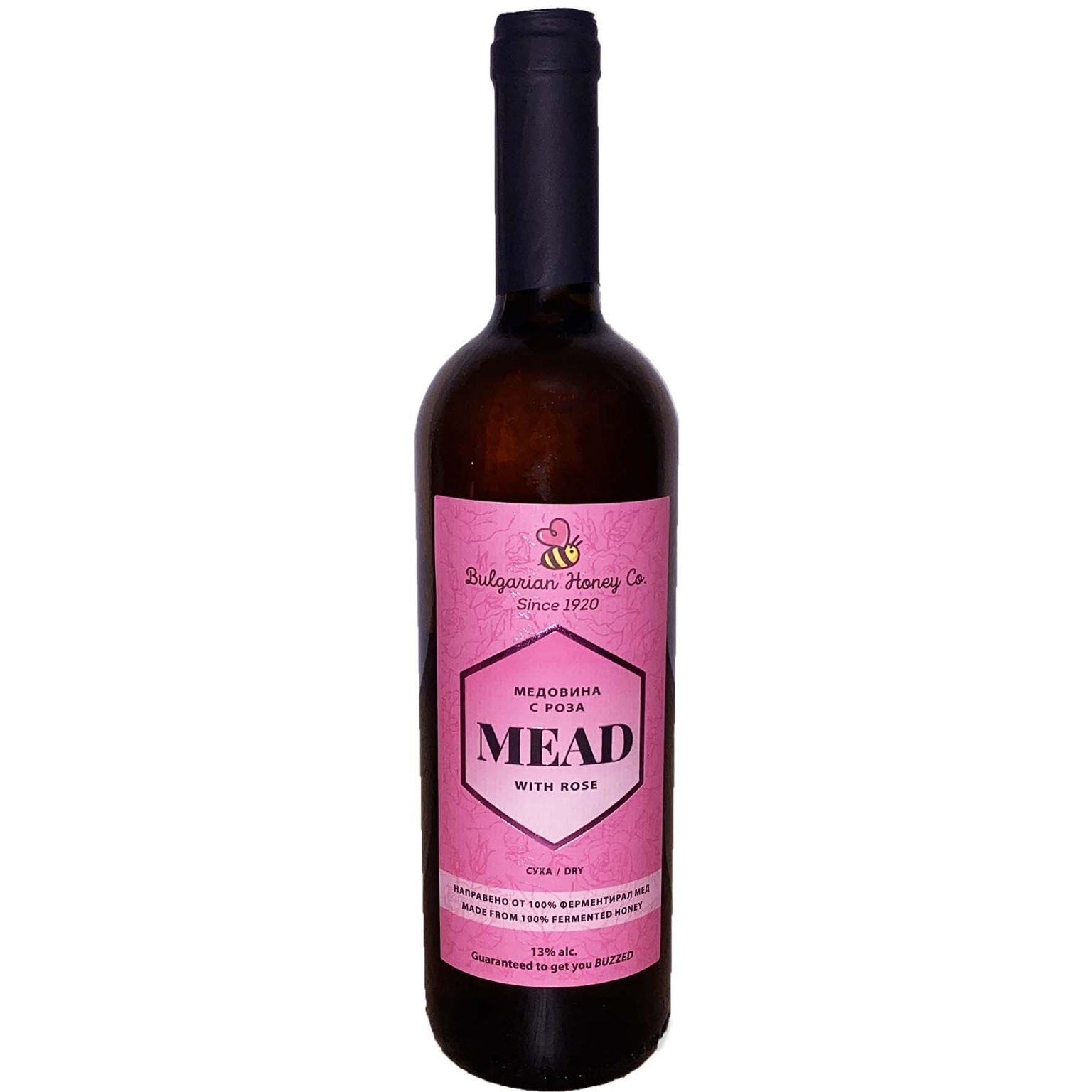 Dry Mead with Rose - Bulgarian Honey Co.